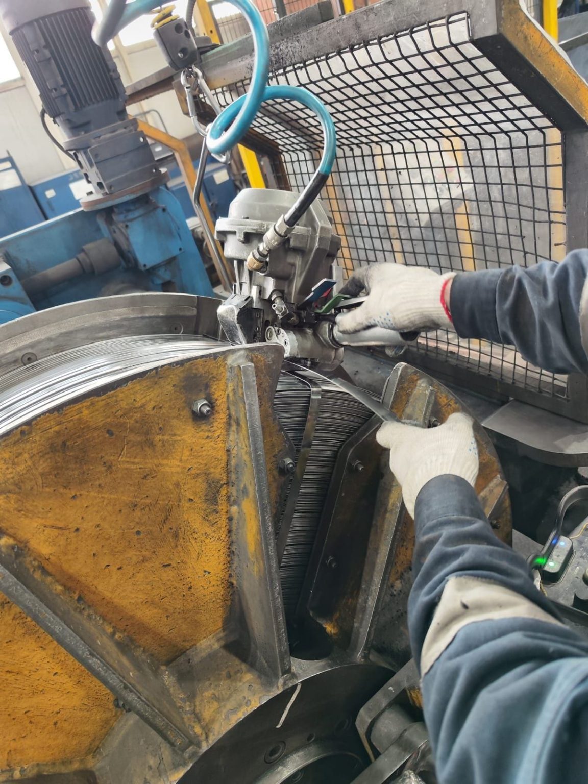 Wire Take-Up Machines | Sky Bluer-Wire Drawing Machines,Rolling ...